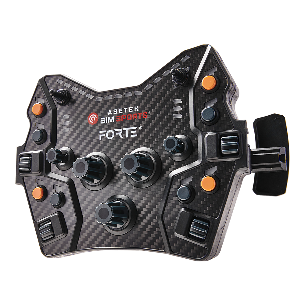 Asetek Forte Button Box with GT Steering Wheel | Official UK Supplier ...