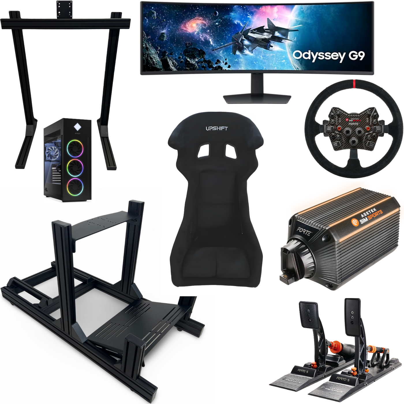 Complete Sim Packages for Sim Racing | Full Turnkey Setups | Upshift
