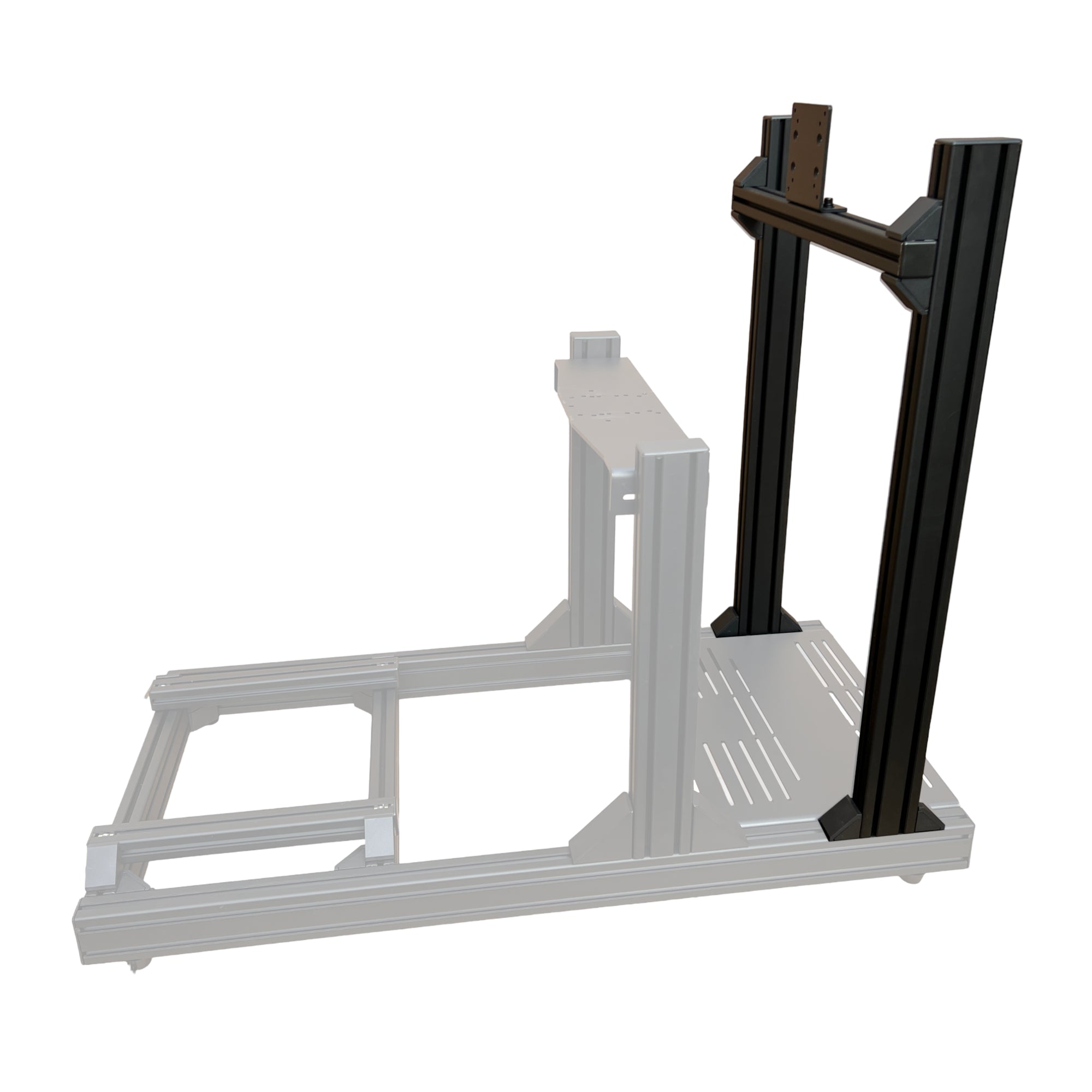 Upshift R-INTEGRATED Single Monitor Stand Aluminium Profile Monitor Mount