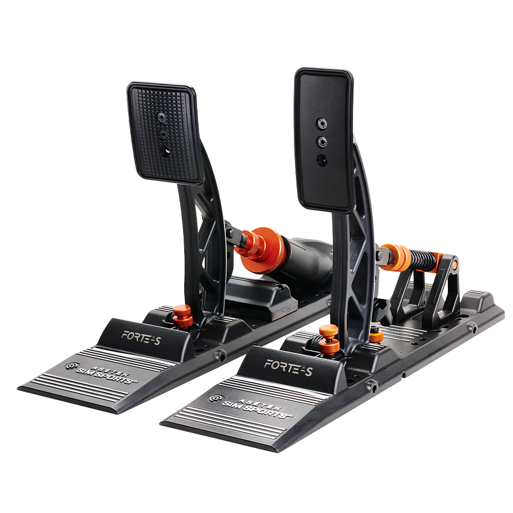Asetek Forte S-Series Sim Racing Pedals – Upshift