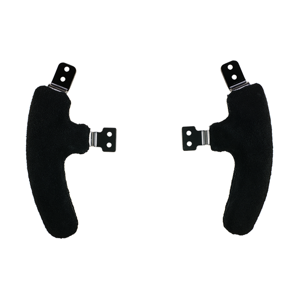 Suede Regular Formula Handles for Asetek Forte Formula Steering Wheel ...
