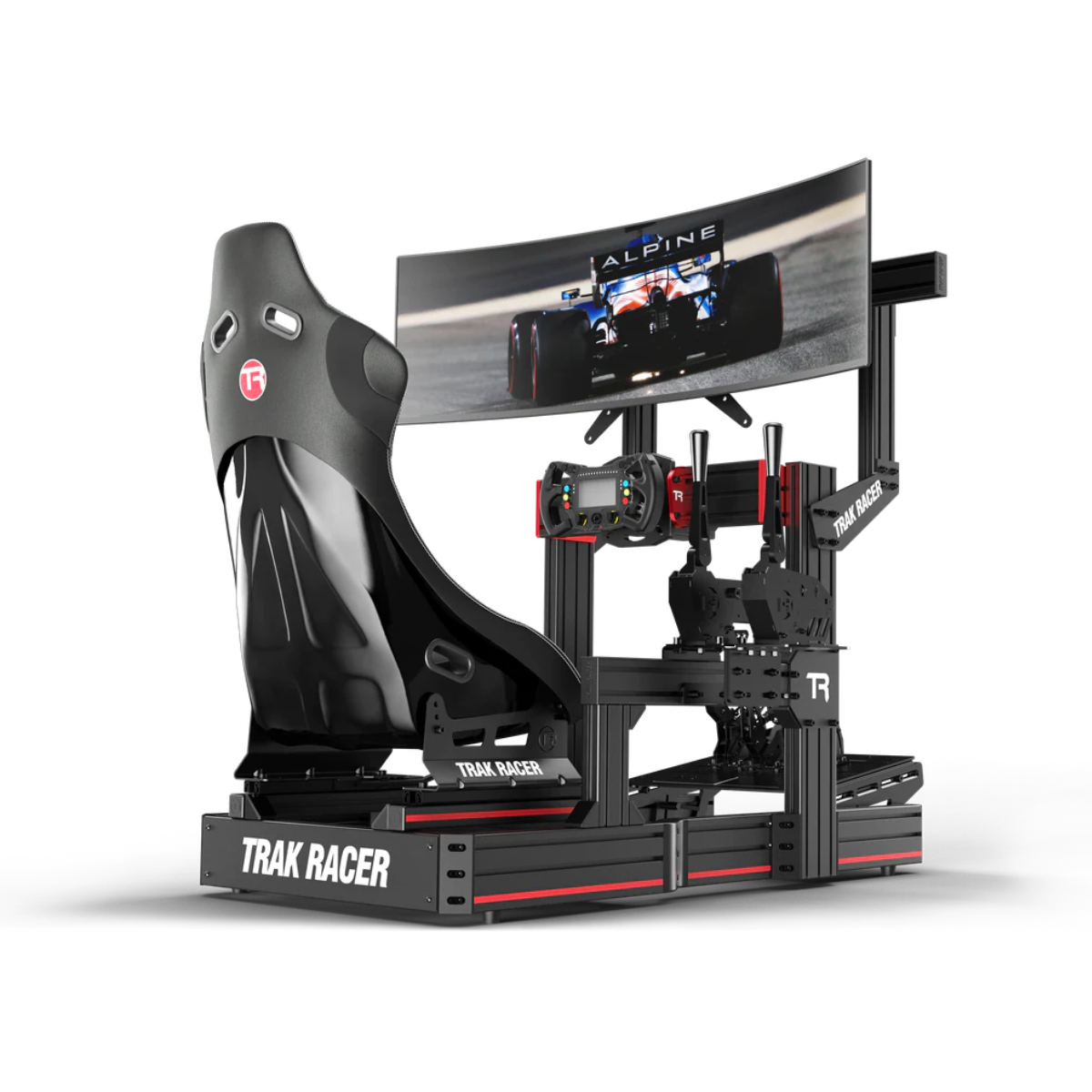 Trak Racer Cockpit-Mounted Single Monitor Stand for displays up to 80 ...
