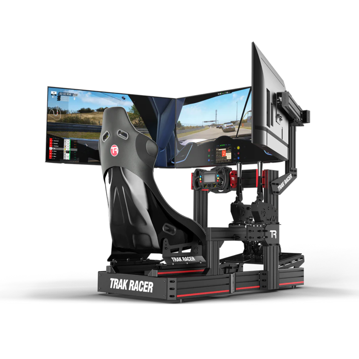 Trak Racer Cockpit-Mounted Triple Monitor Mount - Up To 45" Displays ...