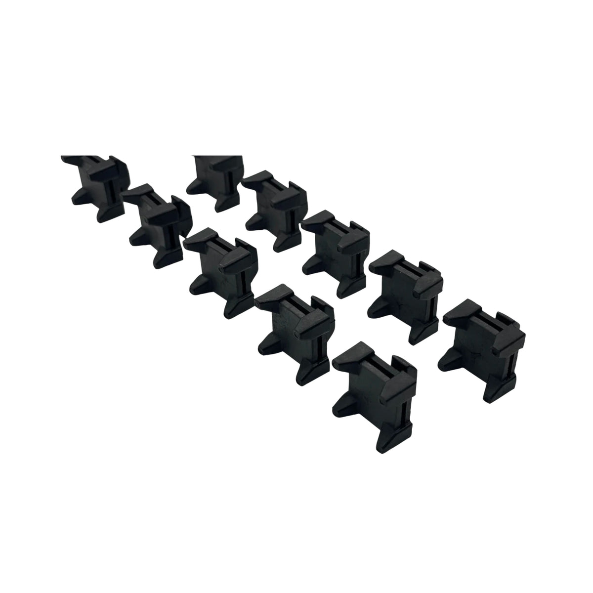 Trak Racer Set of 10 Cable Management Clips with 10 Cable Ties – Upshift